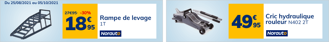 Rampe de levage voiture, rampe de levage pro, range moto pas cher | NORAUTO