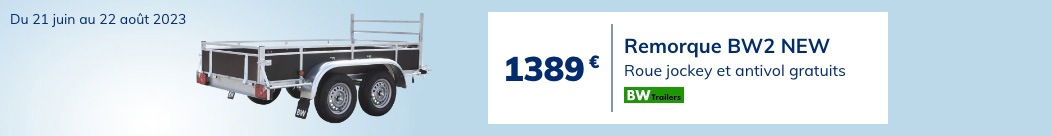 Remorque, remorque voiture, remorque pas cher - Auto5
